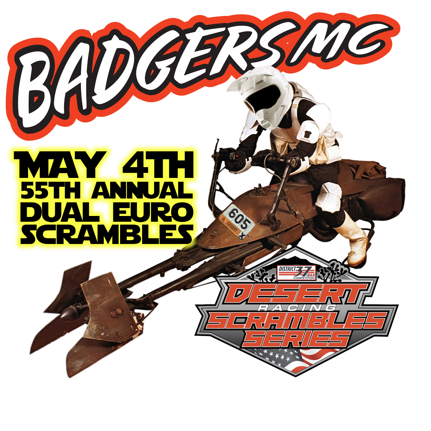 Badgers MC May 4th - 55th Annual Dual Euro Scrambles Event Apparel & S ...